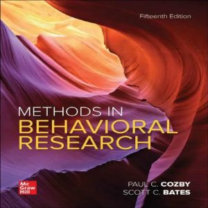 Methods in Behavioral Research 15th Edition - Magictransferidea