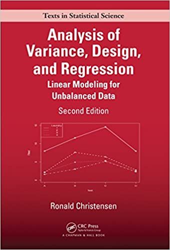 Analysis of Variance, Design, and Regression: Linear Modeling for ...