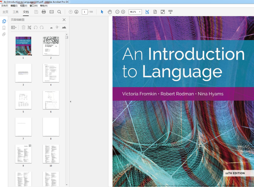 An Introduction to Language 11th Edition - Magictransferidea