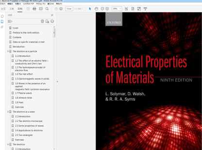 Electrical Properties of Materials 9th Edition - Magictransferidea