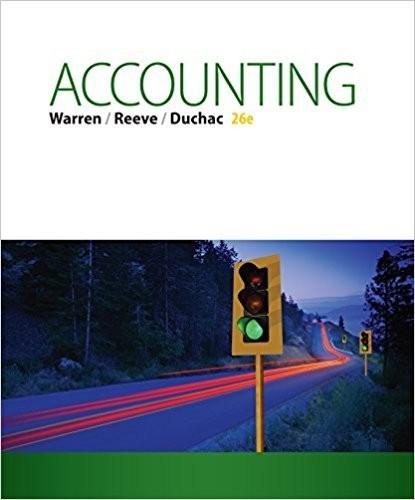 Accounting 26th Edition by Carl S. Warren - Magictransferidea