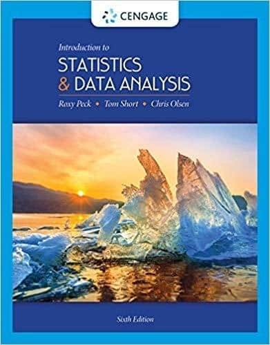 Introduction to Statistics and Data Analysis 6th Edition ...