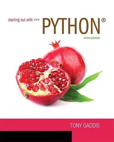 Starting out with Python, 5th edition - Magictransferidea