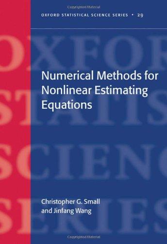 Numerical methods for nonlinear estimating equations - Magictransferidea