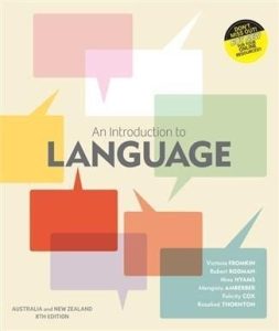 An Introduction to Language Australia New Zealand Edition ...